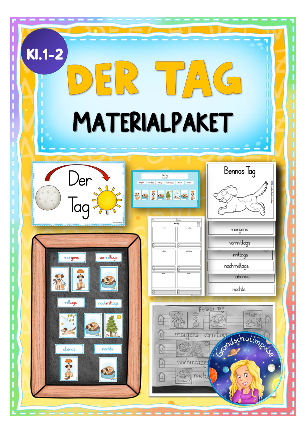 Der Tag (Klasse 1+2) – Grundschulimpulse